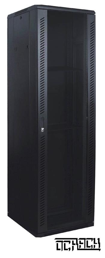 19 ';OCRACK OCC-30U-30U rack cabinet 68SBK / 600x800 glass doors | Discomp