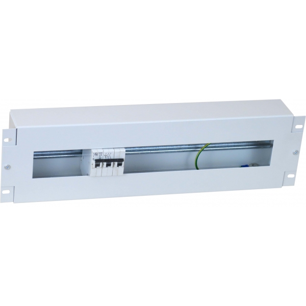 19 "power panel, DIN rail, 3U | Discomp