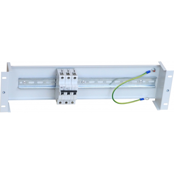 19 "power panel, DIN rail, 3U | Discomp