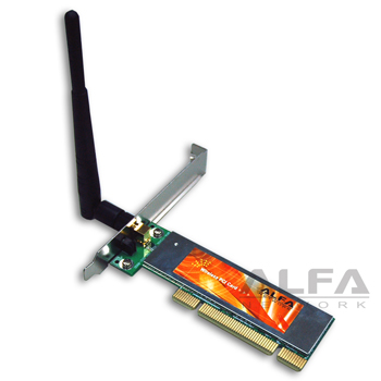 ALFA AWPCI84 PCI card Atheros 802.11a/b/g 2,4GHz a 5GHz | Discomp