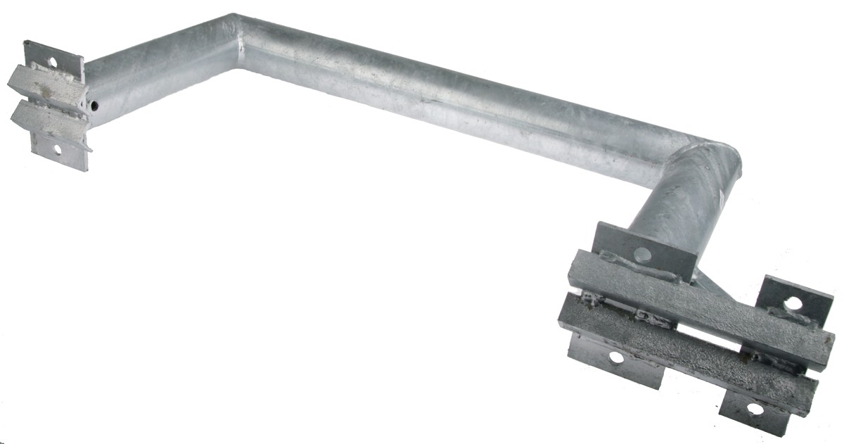 Antenna holder on mast "C", lenght 35cm, height 70cm, d=60mm + 3x U ...