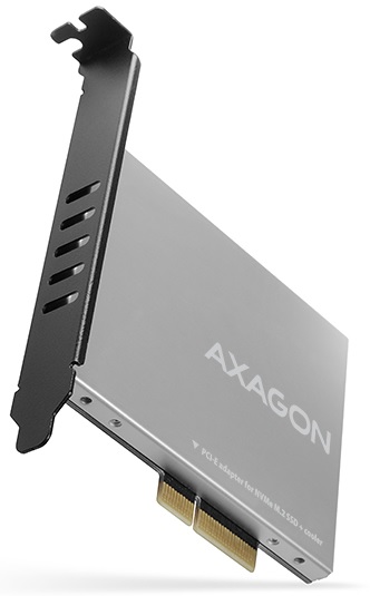 AXAGON PCEM2-NC, PCIe x4 - M.2 NVMe M-key slot adaptér | Discomp