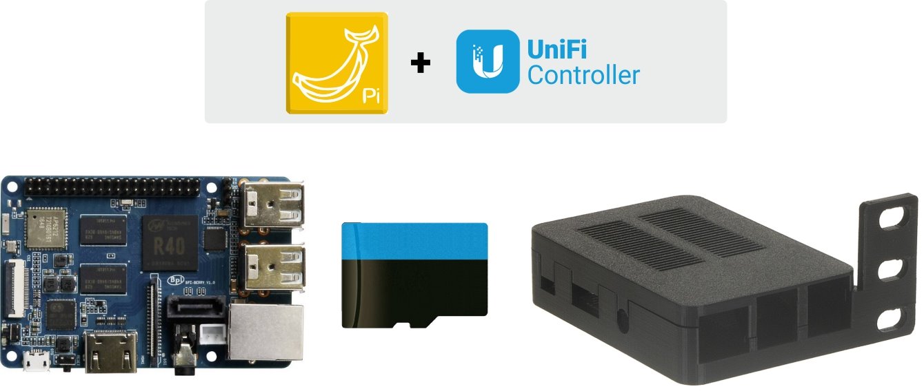 BANANA-PI-M2 BERRY UniFi Controller, rackmount | Discomp