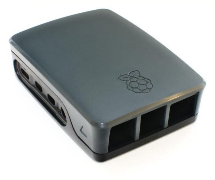 Case for Raspberry Pi 4, black | Discomp
