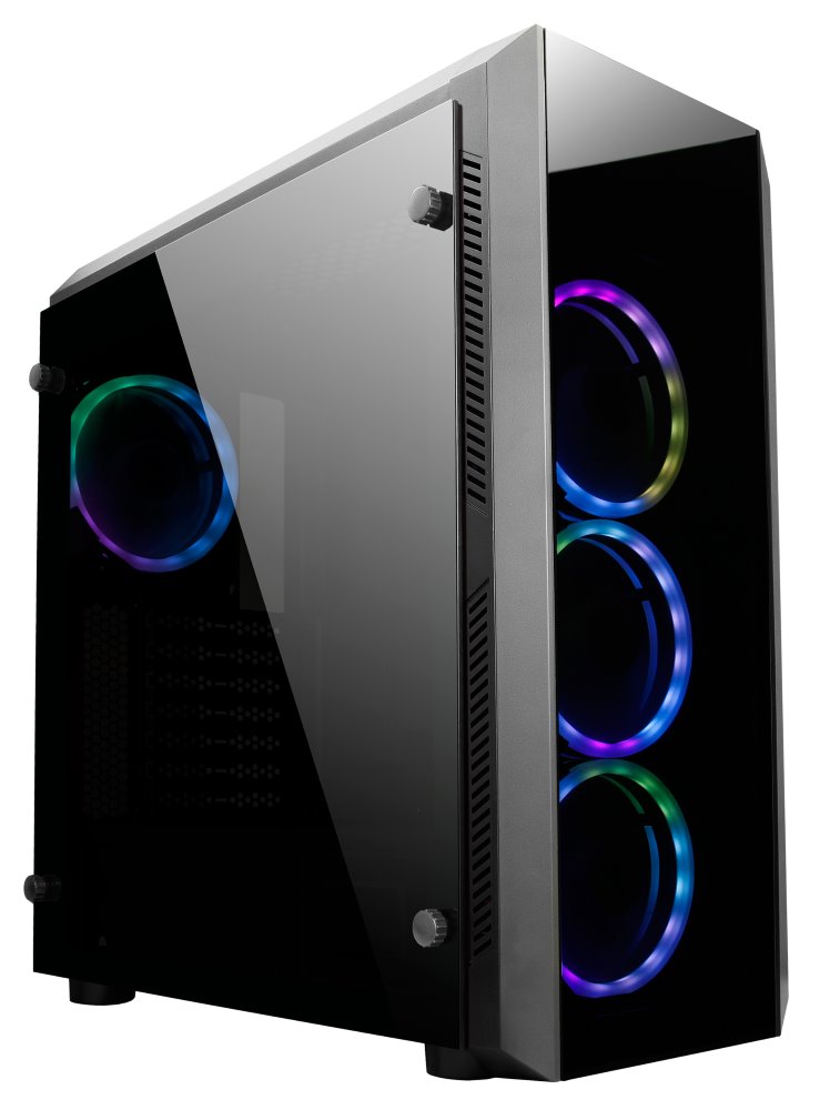 CHIEFTEC MidT Scorpion II GL-02B-OP / ATX / 2x USB3.0 / 1x USB2.0 / bez ...