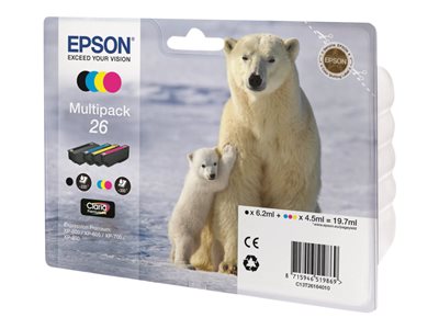 EPSON, Ink/26 Polar Bear CMYK | Discomp