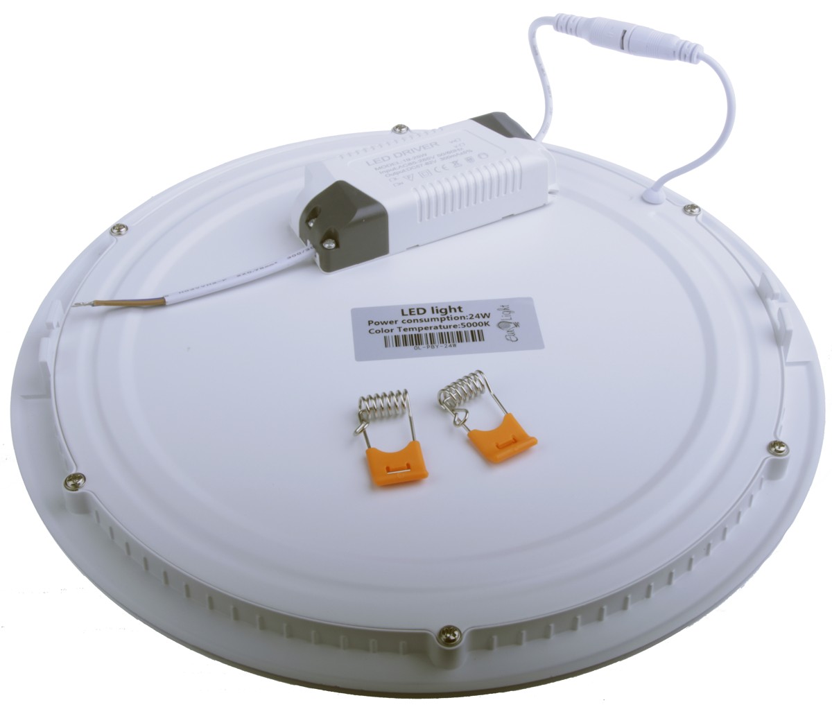 EuroLight LED light 5000K 24W, diameter 30cm, countersunk | Discomp