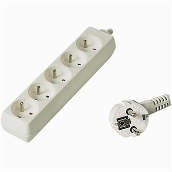 Extension Cable 5 m 5x socket | Discomp