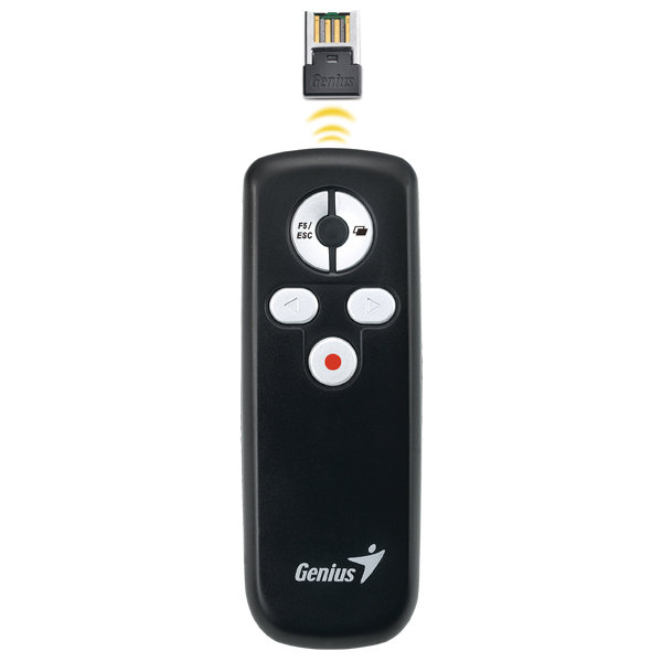 Genius Media Pointer Presenter Wireless 100 USB | Discomp - networking solutions
