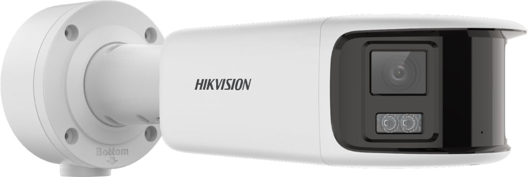 Hikvision IP Panoramatic Bullet camera DS-2CD3T87G2P-LSU/SL(4mm)(C), 8MP, 2x 4mm, ColorVu | Discomp