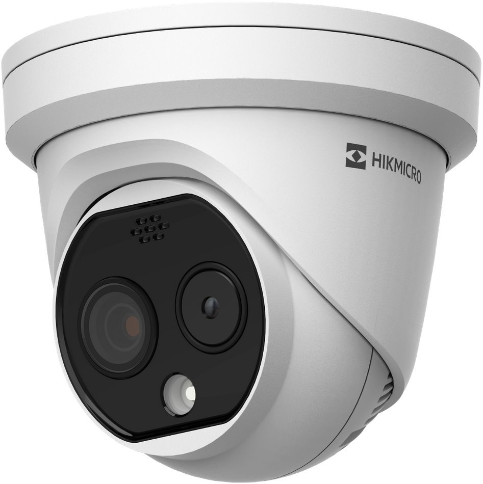Hikvision IP thermal-optical turret camera DS-2TD1217-3/PA, 160x120 ...