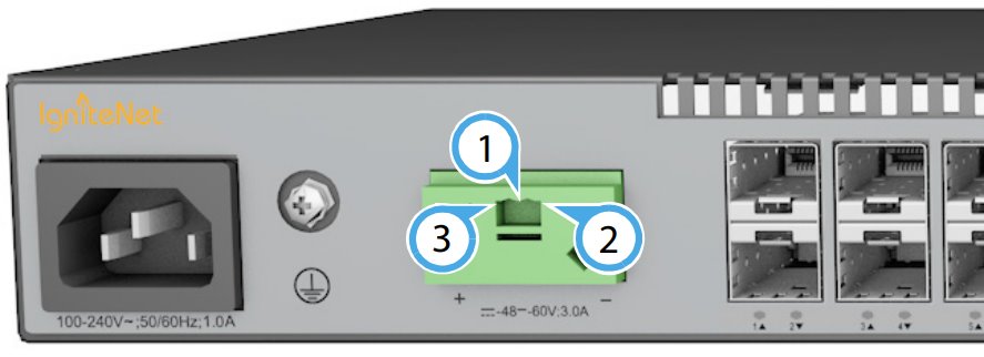IgniteNet FusionSwitch Fiber switch, 24x SFP, 4x SFP+ | Discomp