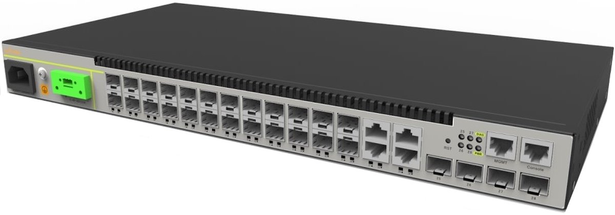 IgniteNet FusionSwitch Fiber switch, 24x SFP, 4x SFP+ | Discomp