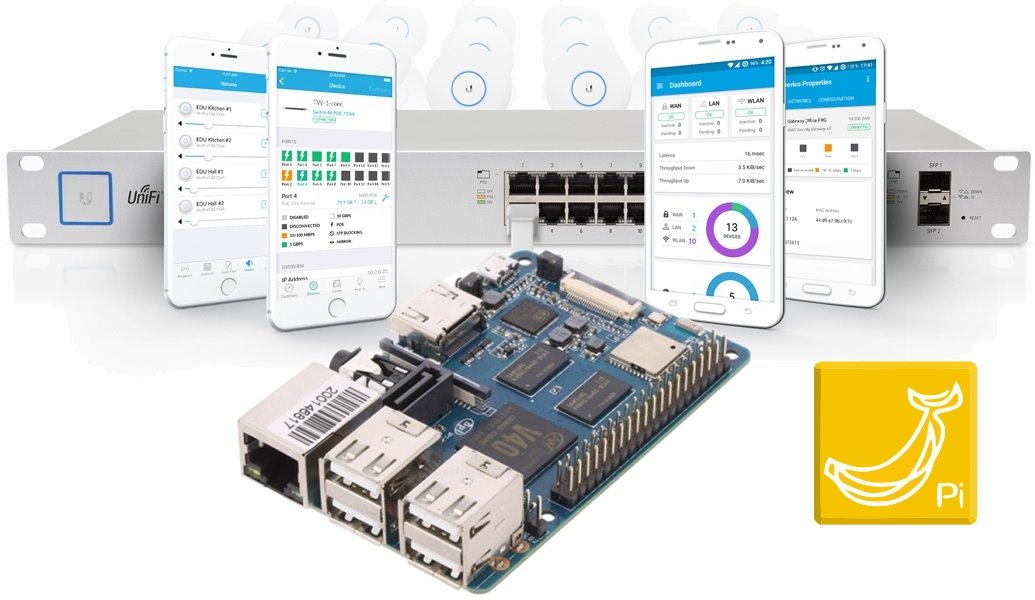 BANANA-PI-M2 BERRY UniFi Controller, rackmount | Discomp