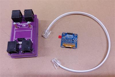 Tinycontrol OLED RTC i2c Expansion modul for Lan Controller v3 | Discomp