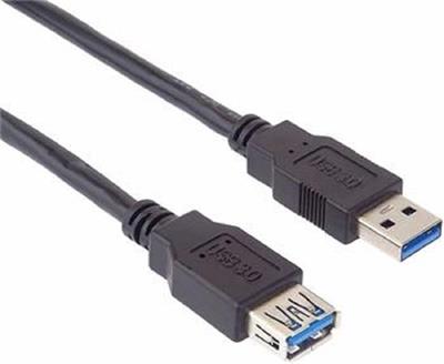 PremiumCord Prodlužovací kabel USB 3.0 Super-speed 5Gbps A-A, MF, 9pin ...