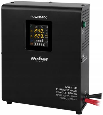 REBEL backup power UPS 500W 230V, 12V, wall mount | Discomp ...
