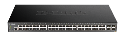 D-Link DGS-1250-52X, 48-port Gigabit Smart Managed Switch with 4x 10G ...