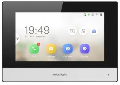 Hikvision DS-KH6320-WTDE1 - 7" IP videointercom, WiFi, PoE | Discomp