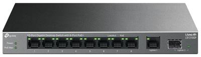TP-Link LS1210GP Gigabit PoE switch | Discomp