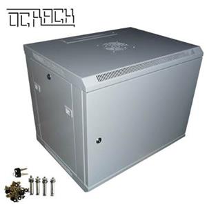 19 ';OCRACK OCC-09U-4P rack wall 9U / 450 mm metal door | Discomp ...