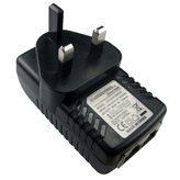 24v Power Supply with built in POE, UK plug | Discomp