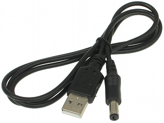Jumper USB / power connector 2.1 / 5.5 | Discomp