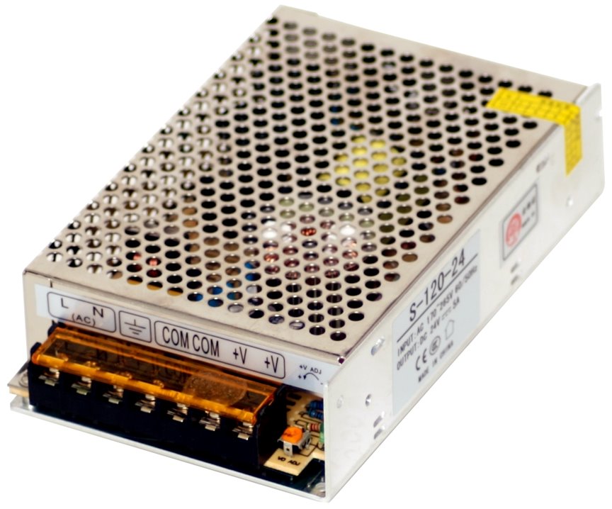 MikroTik Industrial switching power 24V, 5A, 120W | Discomp