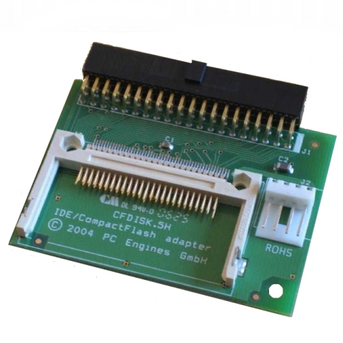 Reduction of CF - IDE straight, 40 pin, FDD power, CF5H | Discomp ...