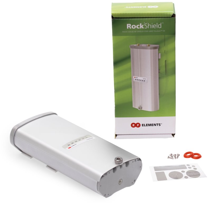 RF elements RockShield™ - aluminium outdoor box for RocketM | Discomp