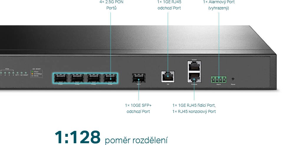 TP-Link DS-P7001-04 DeltaStream OLT, 4x GPON | Discomp - networking ...