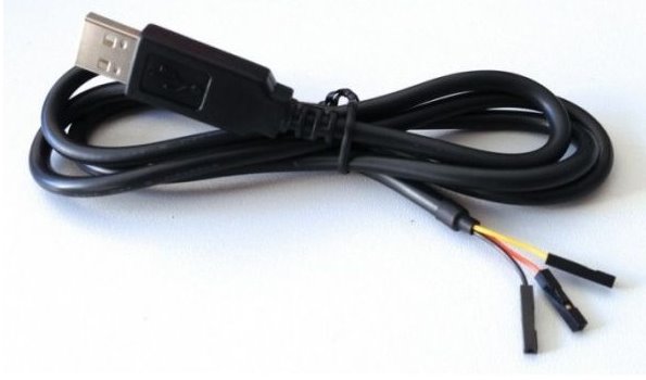 TTL-232R-RPI cable, Debug, USB - TTL-232, RPI, 1m (for Hacker Kit ...