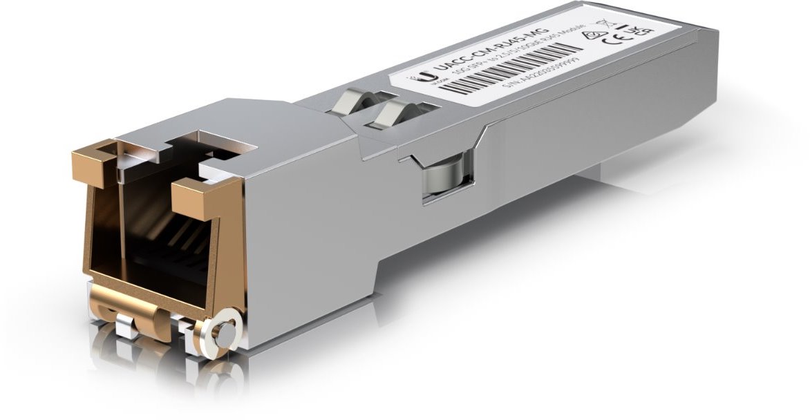 Ubiquiti UACC-CM-RJ45-10G, 10G Copper Module, SFP+ | Discomp ...