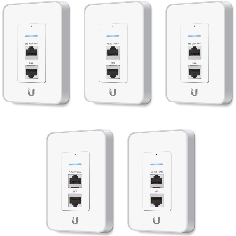 Ubiquiti UniFi AP In-Wall, 5-Pack | Discomp