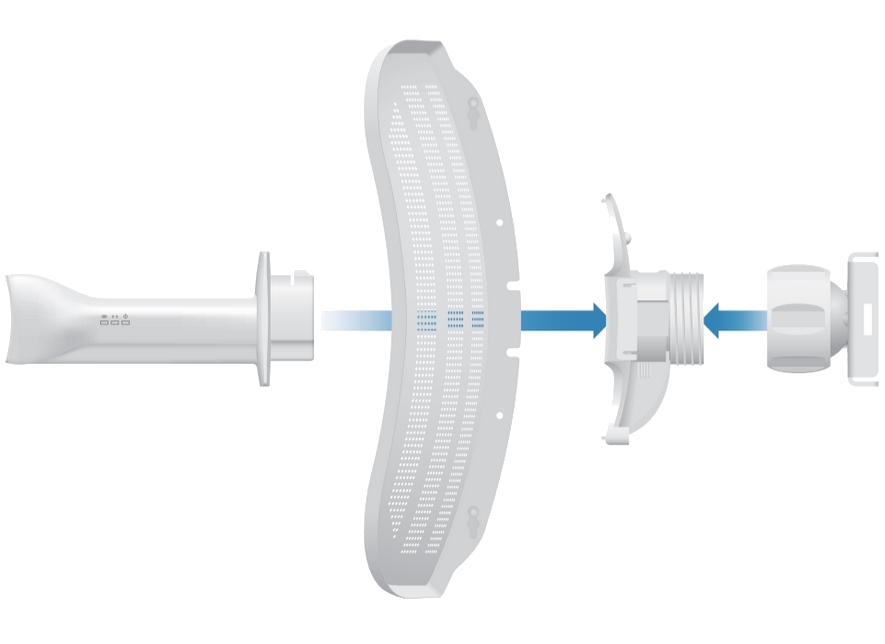 UBNT LiteBeam M5 23 Venkovn 5GHz 23dBi AirMAX Discomp ubnt-litebeam-m5-23-venkovn-5ghz-23dbi-airmax-discomp