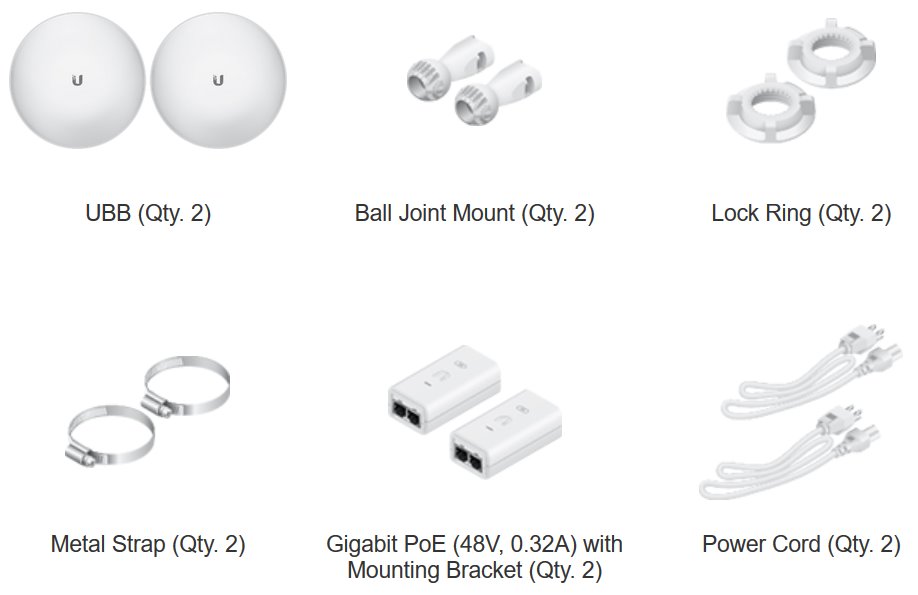 UBNT UBB, UniFi Building Bridge | Discomp - networking solutions