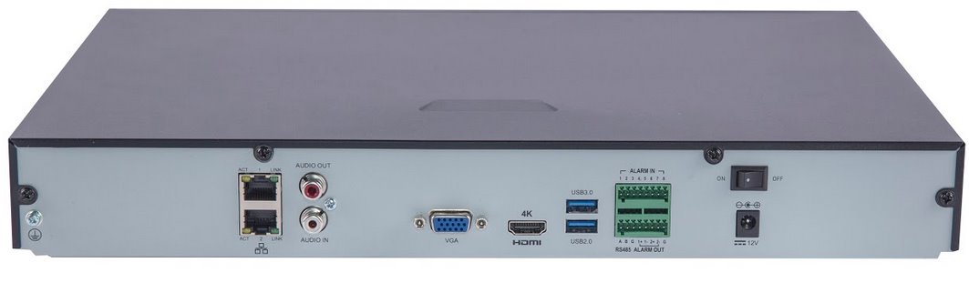 UNV NVR NVR302-16E-B, 16 channels, 2x HDD | Discomp