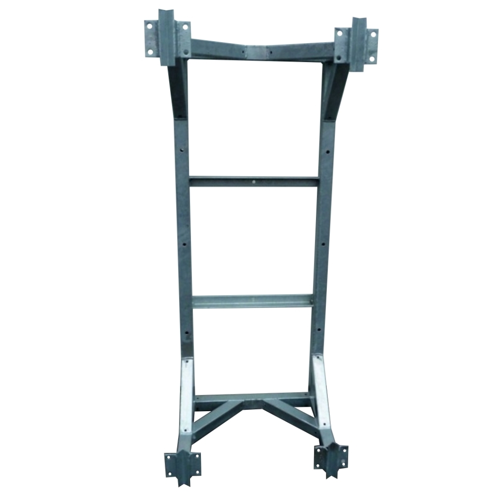 Wall-mount PROFI lattice tower mast holder 180cm double, distance from ...