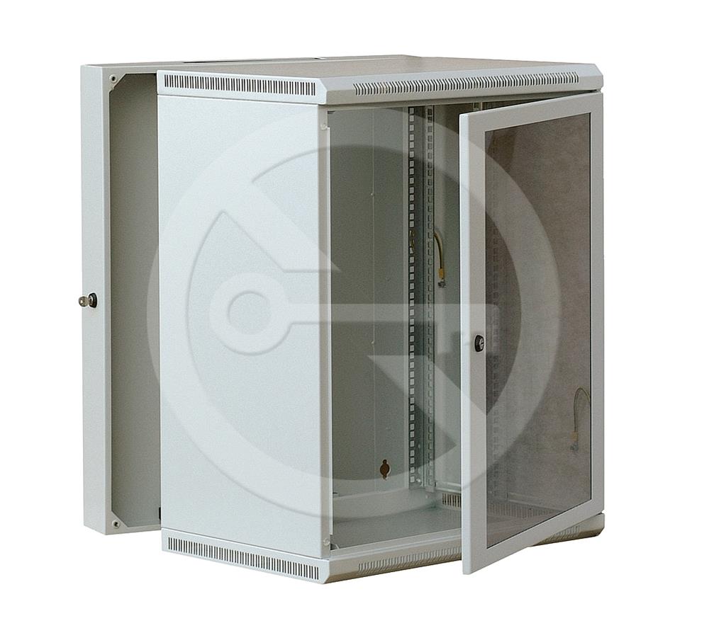 Wall-Mounted Rack LC-13 12U 500mm RAL 7035, Split | Discomp ...