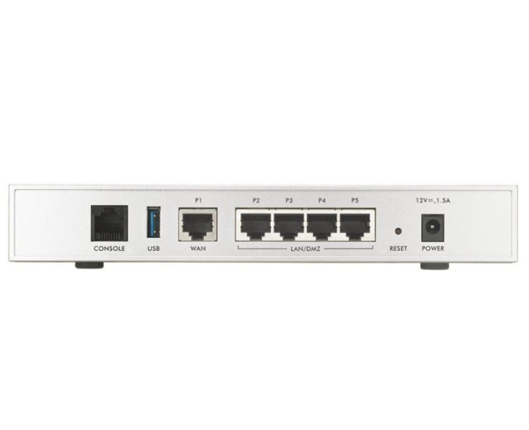 ZyXEL ZyWALL USG 20 Security Firewall, IPSec VPN 5x, 1xSSL, 5x 1Gbps ...